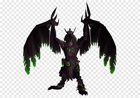 드레 노어의 전쟁 군주 월드 오브 워크래프트 격전의 아제로스 악마 일리 다리 일리단 스톰레이지 악마 용 보스 Png Pngegg