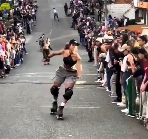 Roller Skater Careers Into Crowd At Racing Event Whats The Jam