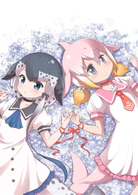 Narwhal And Chinese White Dolphin Kemono Friends Drawn By Remora