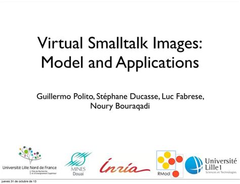 Virtual Smalltalk Images Iwst Esug 2013 Ppt