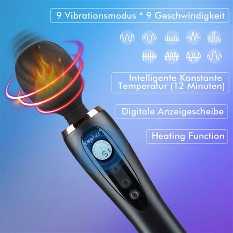 Handheld Massager 9 Speed Wand Vibrating Massage Magic Full Body