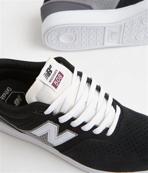 New Balance Numeric 508 Brandon Westgate Shoes Black White Flatspot