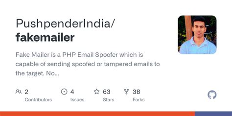 Github Pushpenderindiafakemailer Fake Mailer Is A Php Email Spoofer