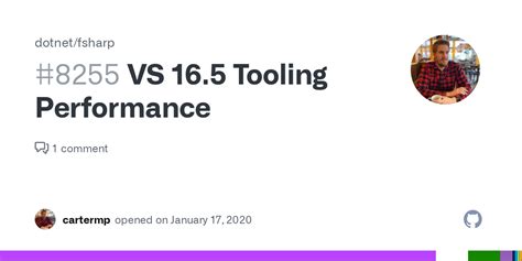 VS 16 5 Tooling Performance Issue 8255 Dotnet Fsharp GitHub