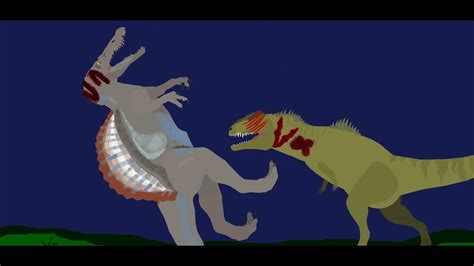 Giganotosaurus Vs Spinosurus Pivot Animator Stickdino Fight Josue