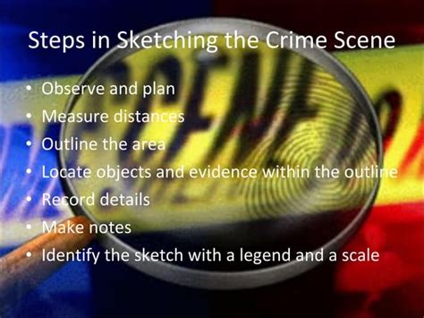 Crime Scene Sketching Basics Ppt