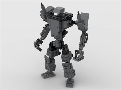 Lego Moc Robot Frame By Brick Squirrel Rebrickable Build With Lego