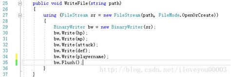 Unity C中，用binarywrite和binaryreader来存取数据unity Binaryreader Csdn博客