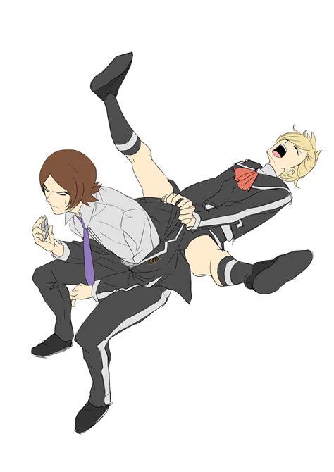 Suou Tatsuya And Lisa Silverman Persona And 1 More Drawn By Igusaharu