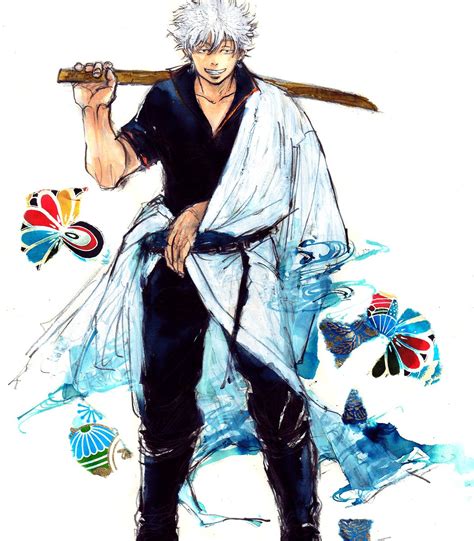 坂田銀時 「銀さん 」たけじいのイラスト