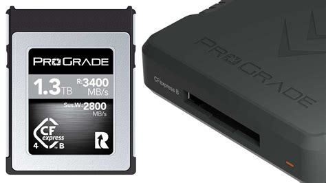 ProGrade Digital First To Announce CFexpress Cards With GB Sec Transfer Speeds