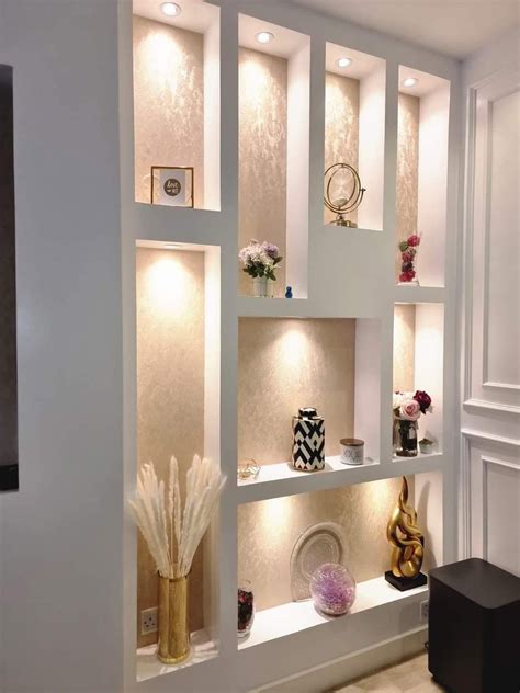 Diseño De Gypsum Para Decorar Tus Paredes Large Wall Niche Ideas
