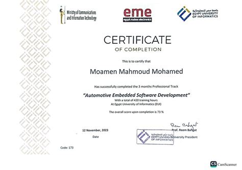 Moamen Mahmoud On Linkedin Embeddedsystems Internshipcomplete