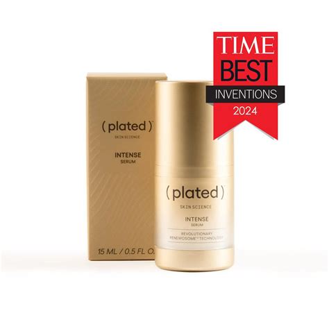 Plated Skin Science Intense Serum Exosome Growth Factor Serum