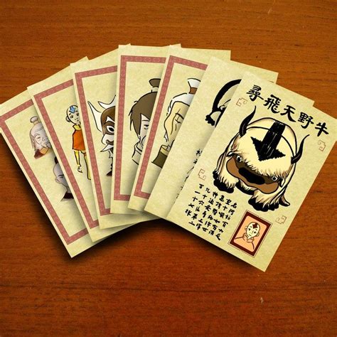 Avatar The Last Airbender Wanted Poster Set Etsy Avatar The Last