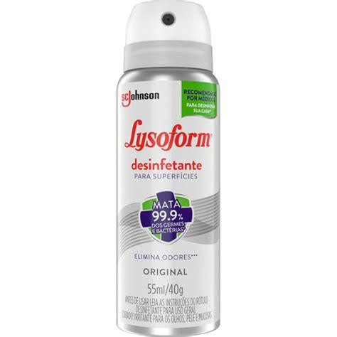 Lysoform Aerossol Original Mini 55ml Gpz