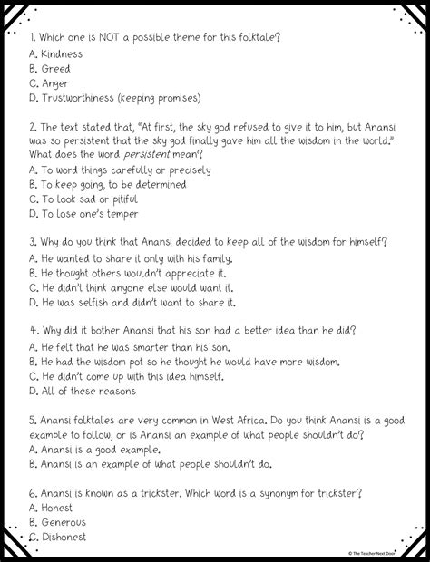 Free Theme Passage Print And Digital For 4th And 5th Grades The Teacher Next Door