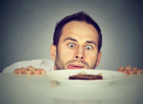 Hungriger Mann Stockfoto Bild Von Messer Hungrig Menschlich 54932770