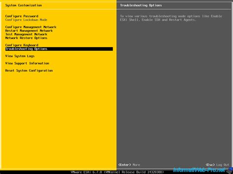 Vmware Esxi Or Direct Console User Interface Dcui