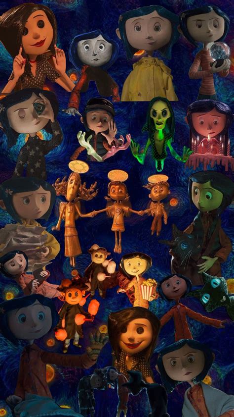 Coraline Collageart Coraline Collage Art