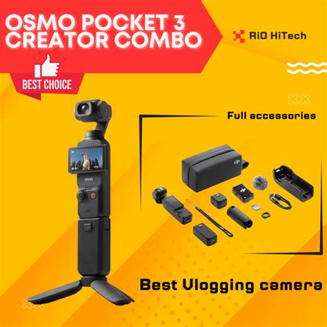 Dji Osmo Pocket 3 Creator Combo Shopee Thailand