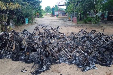 Myanmar Junta Troops Burn Down Sagaing Village Mizzima Myanmar News