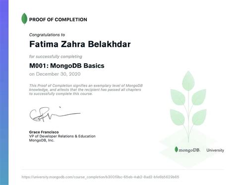Fatima Zahra Belakhdar On Linkedin Hello Network 😊 View My Certificate