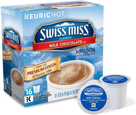 Swiss Miss Peppermint Chocolate Hot Cocoa Keurig K Cups