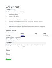 NETW208 Week 2 Quiz Docx WEEK 2 QUIZ Instructions Here Is Some