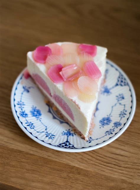 Rhubarb And Raspberry Entremet