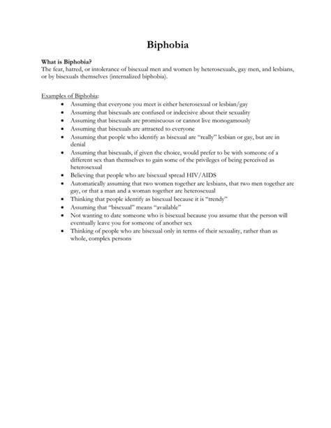 Biphobia