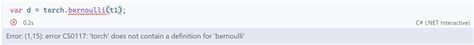 Random Number From Uniform Distribution Works But Not Bernoulli