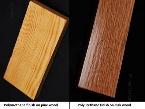 Does Polyurethane Darken Wood Tested Results Pinecarve