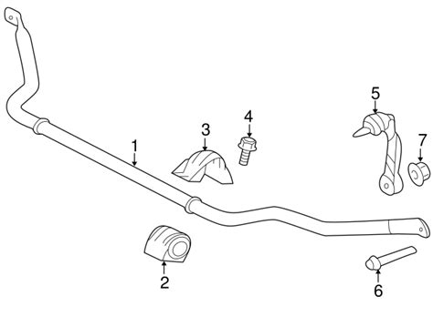 2010 2019 Jaguar Stabilizer Bar Bushing C2d5793 Oem Parts Online
