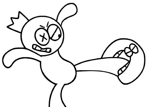 Rainbow Friends Fnf Coloring Pages 6 Learning And Fun