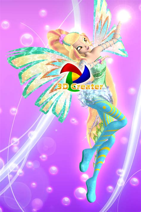 Daphne 3d Sirenix The Winx Club Fan Art 37266922 Fanpop