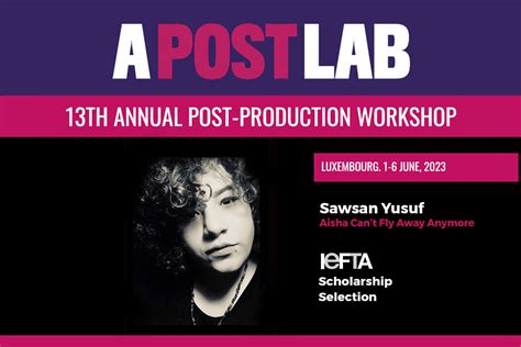 Sawsan Yusuf Selected For Iefta Scholarship To Attend Apostlabs Annual