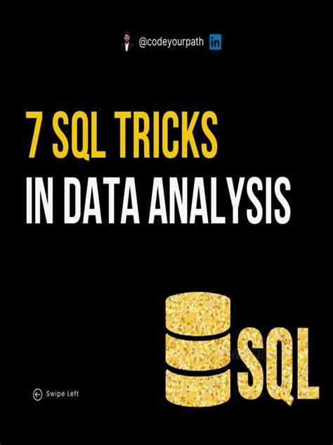 7 Sql Tricks In Data Analysis Pdf Data Management Computing