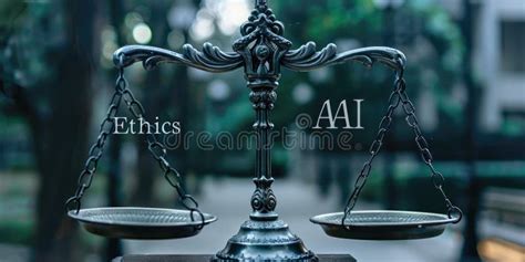 An Elegant Brass Balance Scale On Wood Represents Accuracy Fairness