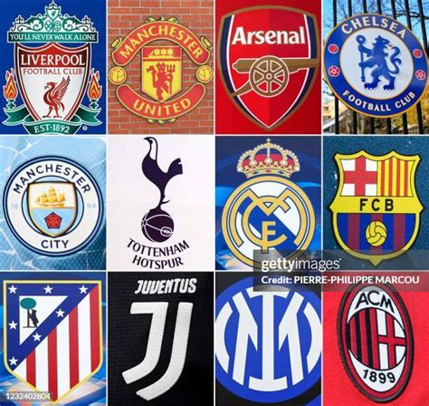Football Logo Photos And Premium High Res Pictures Getty Images