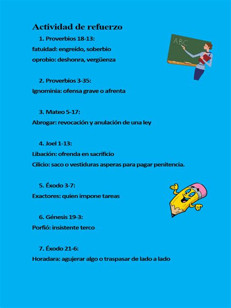 Actividad De Refuerzo Pdf