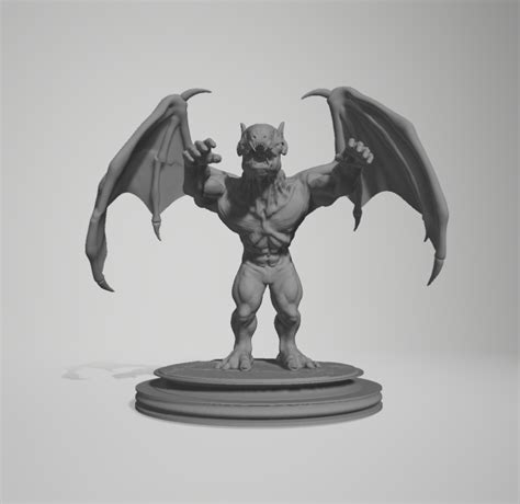 Stl File Bat Demon 🦇・3d Printable Model To Download・cults
