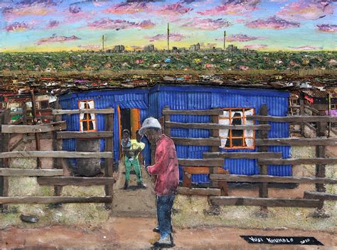 Vusi Khumalo Passage In Crossroad Informal Settlement 2014