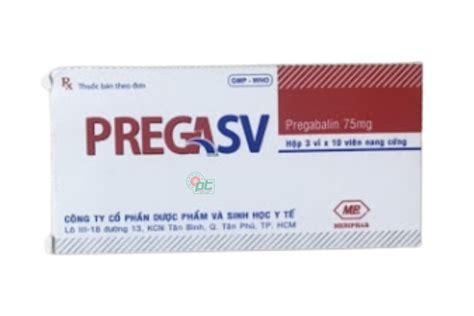 Thuốc Pregasv điều Trị đau Thần Kinh động Kinh Rối Loạn Lo âu Hộp 30
