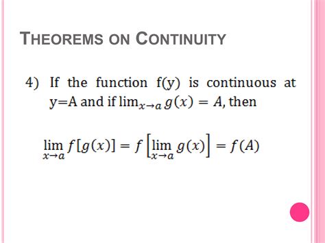Limits Of Functions Pptx Physics Science