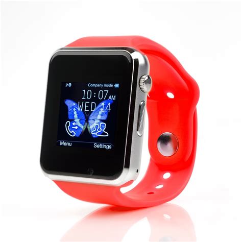 Red Smart Watch For Android Ios Property Room