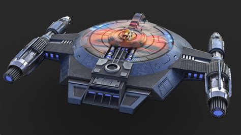 Lancer Class Spaceship Angel 86 3d Model By Mak21