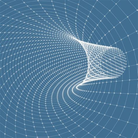 抽象网格隧道 3d例证向量 向量例证 插画 包括有 研究 连接数 管道 靠山 格子 通信 净额 53115545