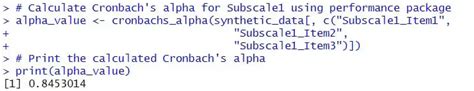Cronbachs Alpha In R How To Assess Internal Consistency