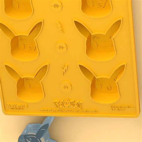 Molde De Hielo Pikachu Para Fanáticos Pokémon